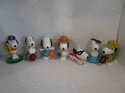 McDonald's Happy Meal Peanuts SNOOPY Toys Lot Of 8 Snoopy Figures 2018 ...