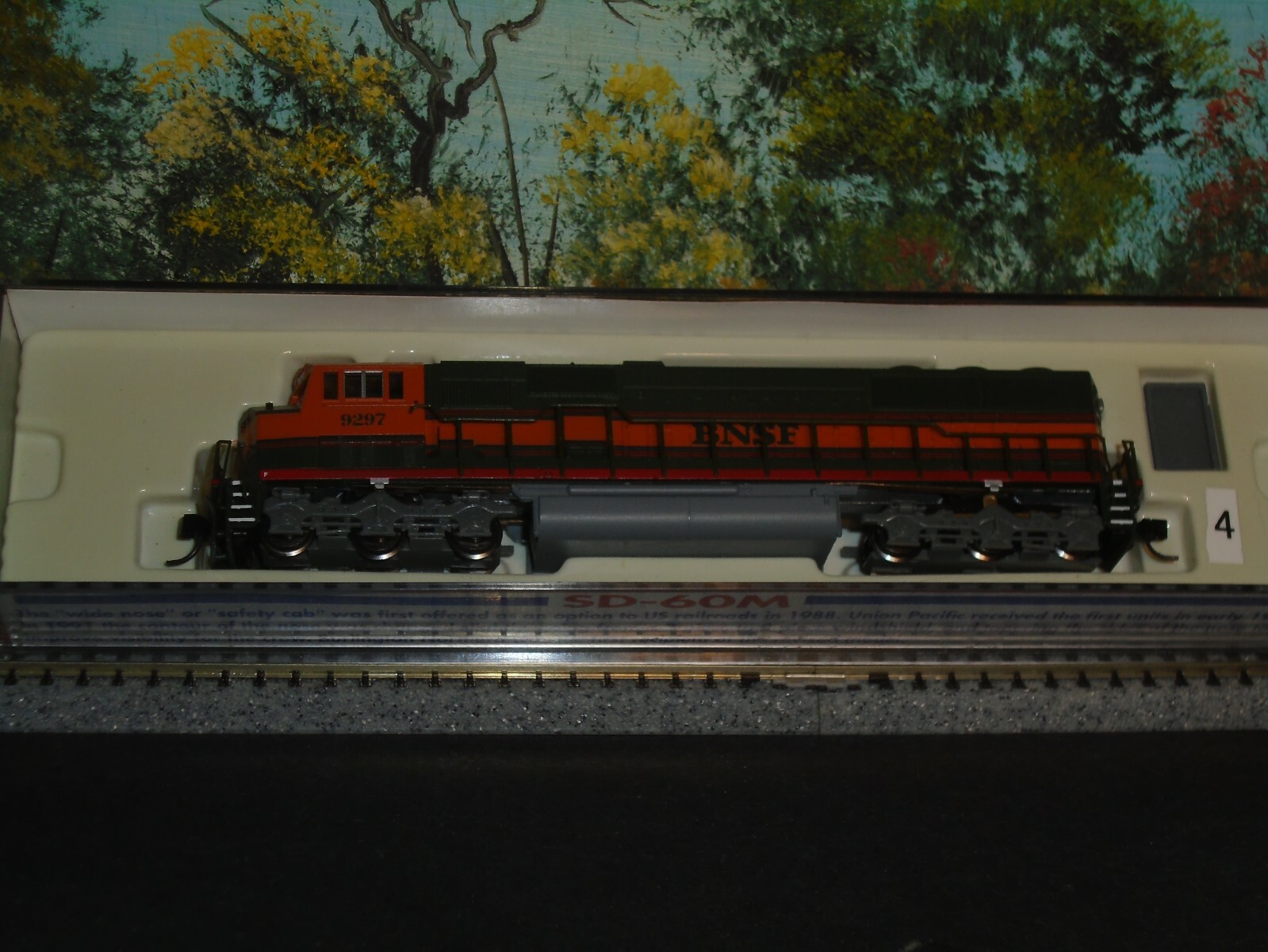 ATLAS N SCALE #49254 SD60M BNSF #9297 DECODER EQUIPPED | eBay