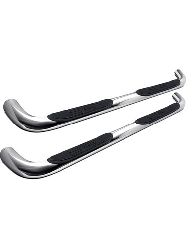 Lund Step Bars 3 in Round Bent Mount Kit Included Stainless Polished ...