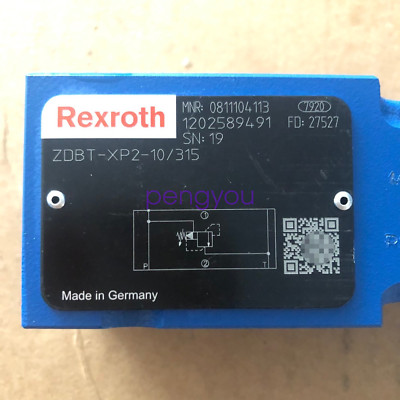 1PC Rexroth 0811104113 ZDBT-XP2-10/315 Valve Brand new Fedex or DHL | eBay