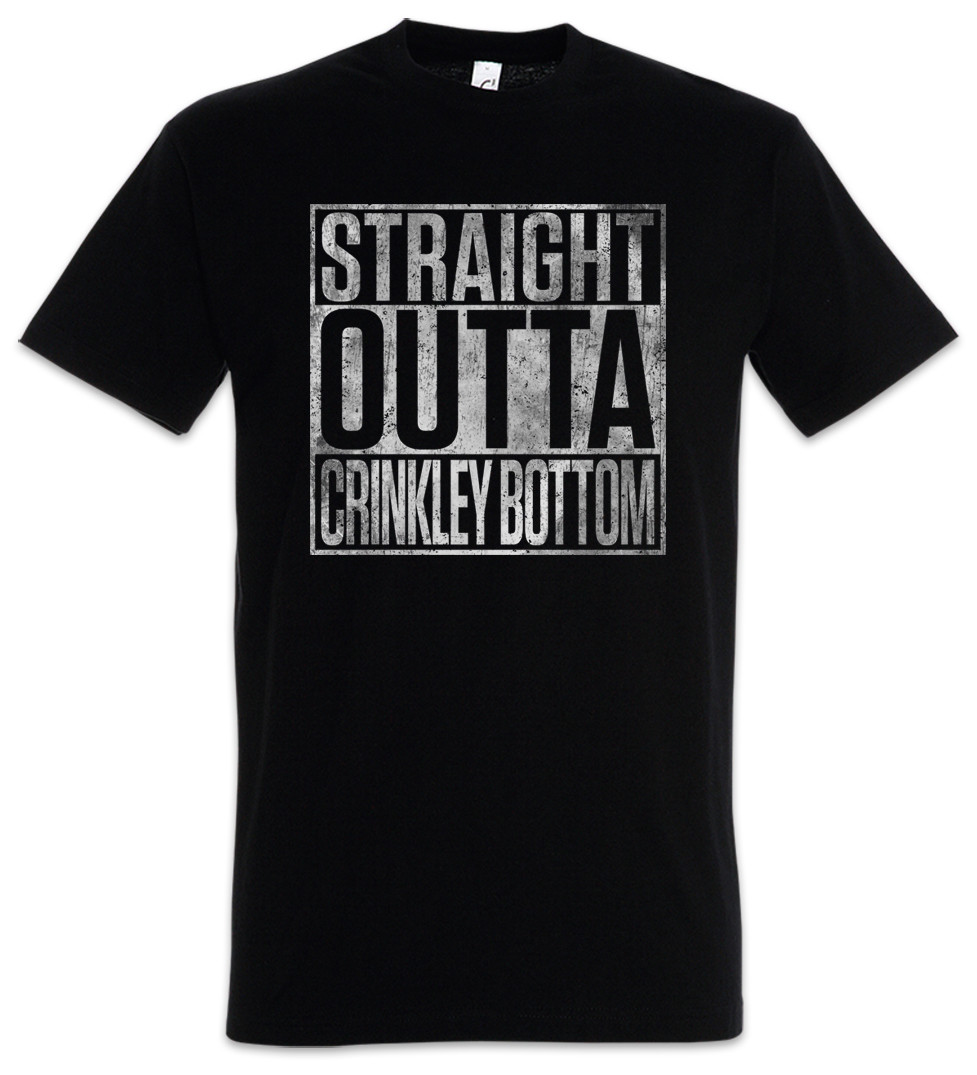 Straight Outta Crinkley Bottom T-Shirt Noel's Fun House Series Party | eBay