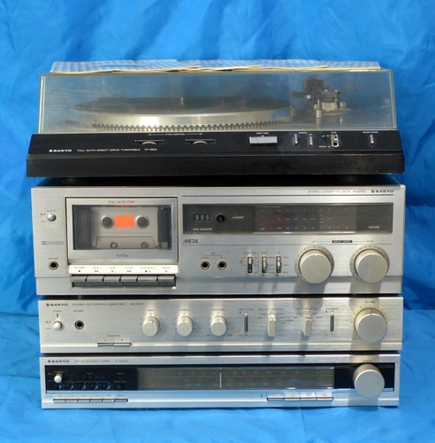 SANYO Vintage HI-FI Stereo System JA 2503 / JT 2503L / RD 2503 / TP ...
