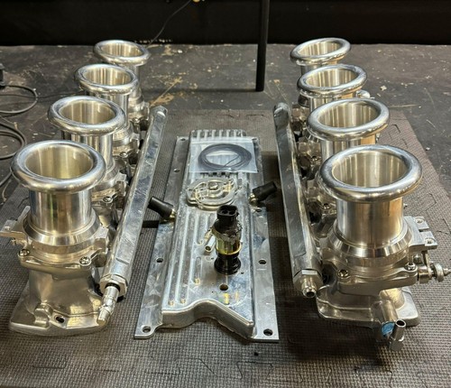 Chevy GM LS1 Downdraft EFI Stack Intake Manifold System Complete ...