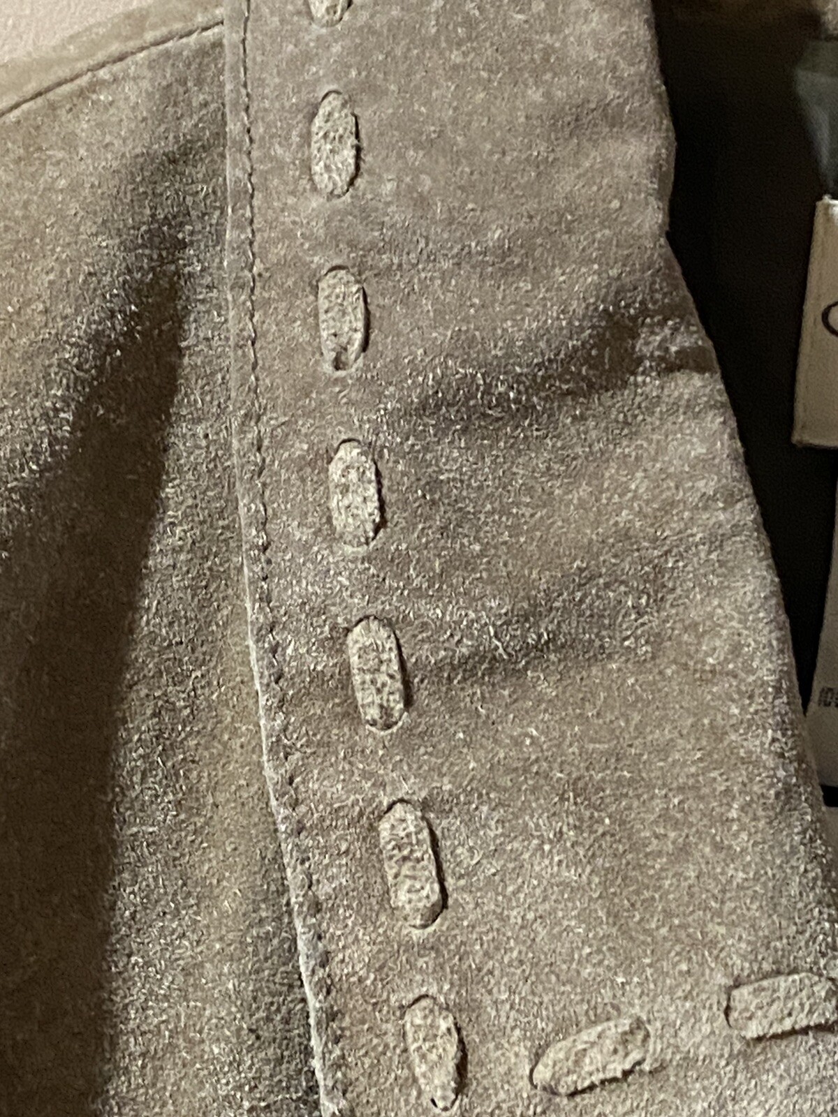 St. Johns Bay Suede Leather Jacket Washable Women’s … - Gem