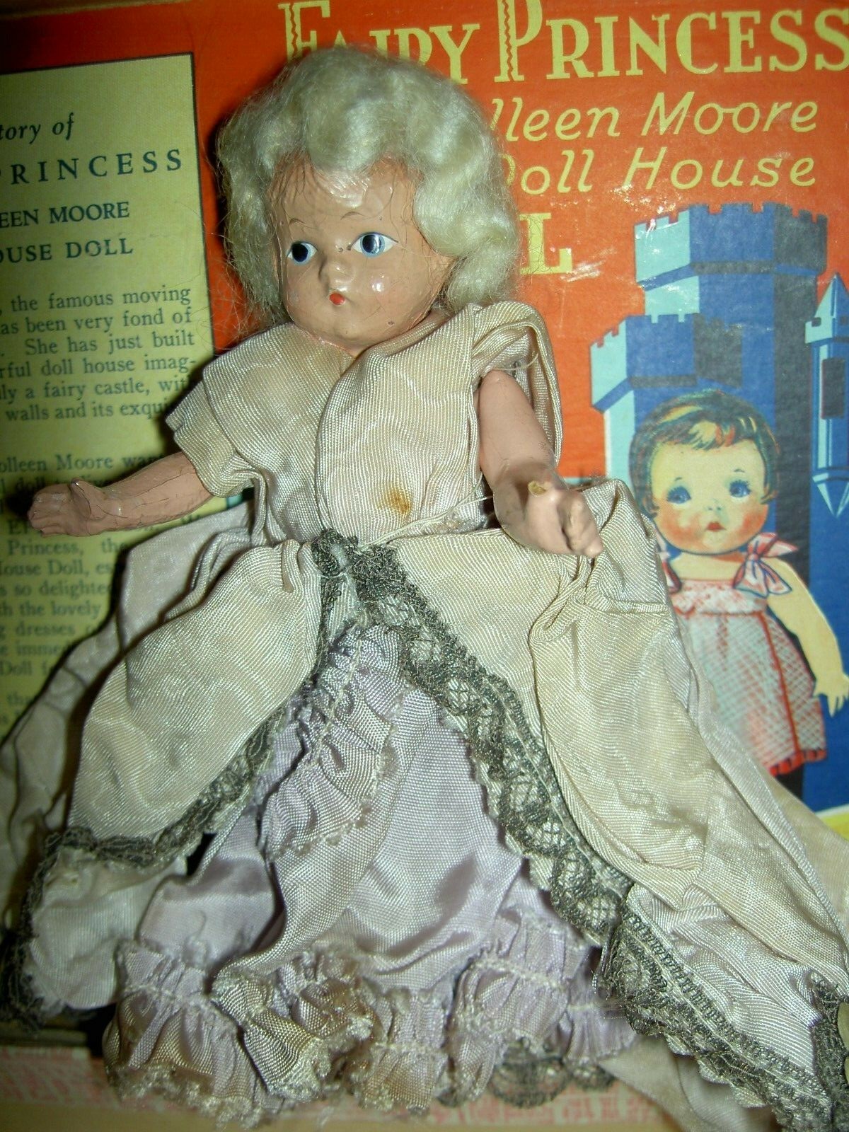 Darling original 1935 composition Effanbee Wee Patsy doll, excellent ...