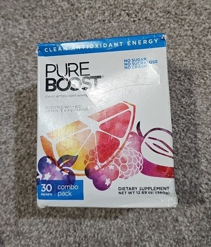 Pureboost Clean Energy Drink Mix Immune System Support. Sugar-Free 30 ...