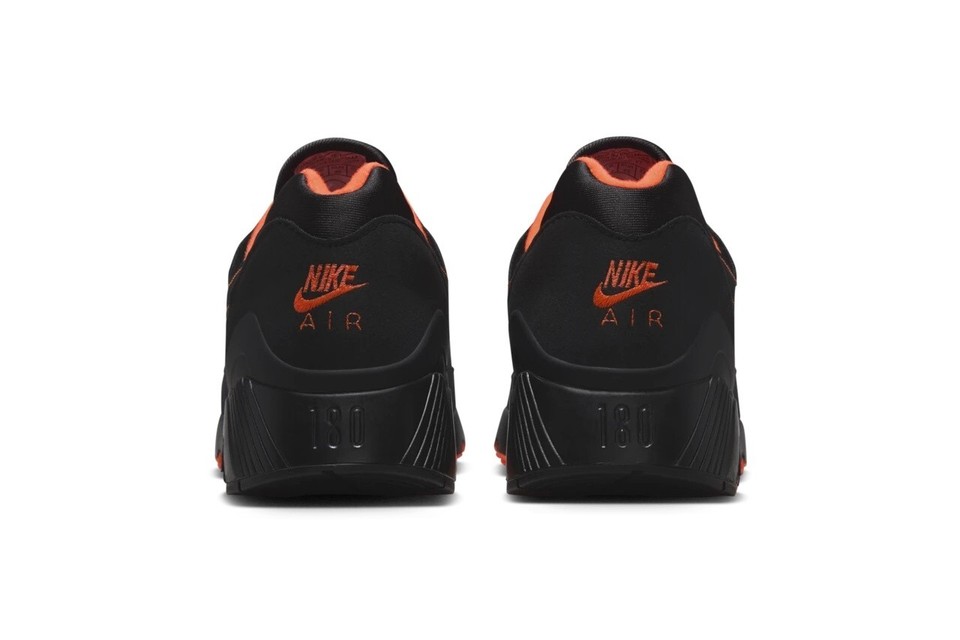 Nike Air 180 Black and Hyper Crimson FJ9259-002 Men's Size | eBay