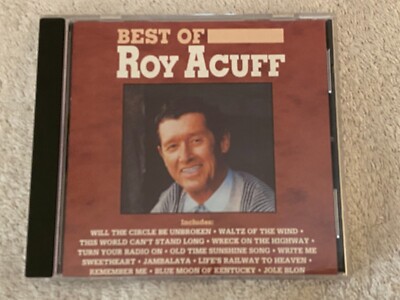 CD - ROY ACUFF - Best Of Roy Acuff - Clean Used - GUARANTEED | eBay