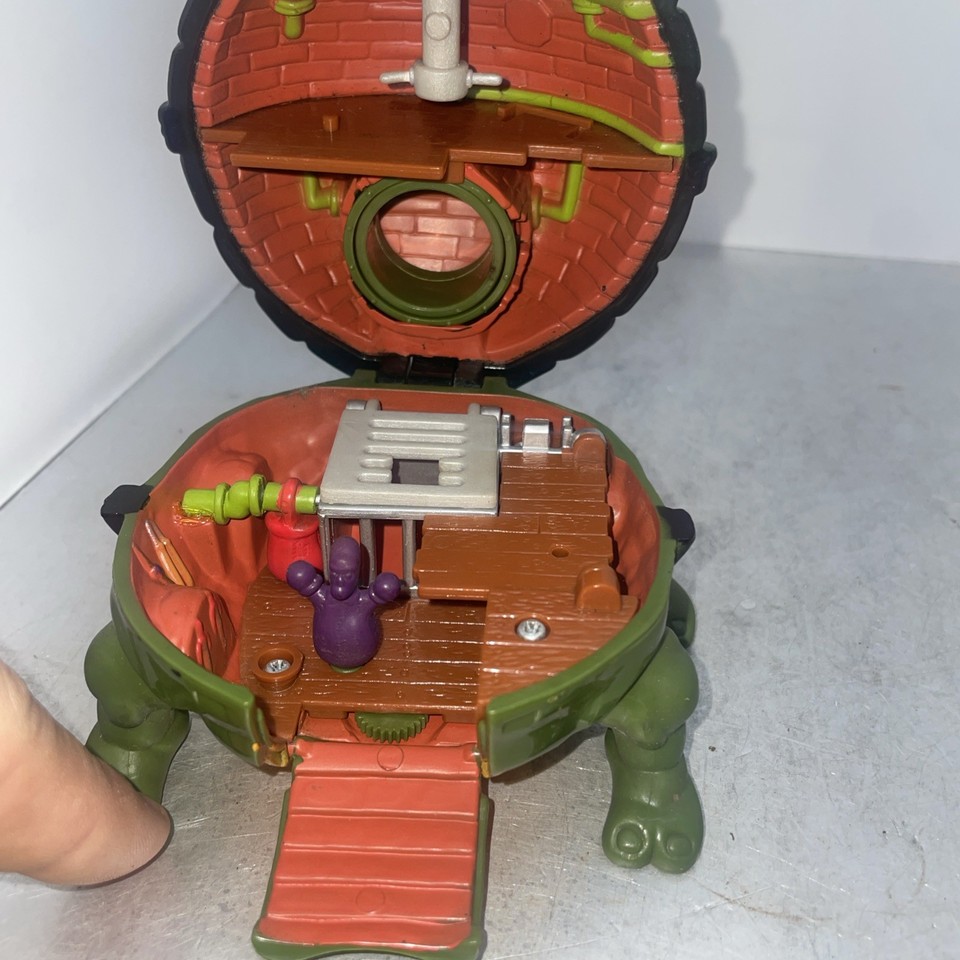 TMNT Mini Mutants Leo Sewer Lair Teenage Mutant Ninja Turtles Mighty ...