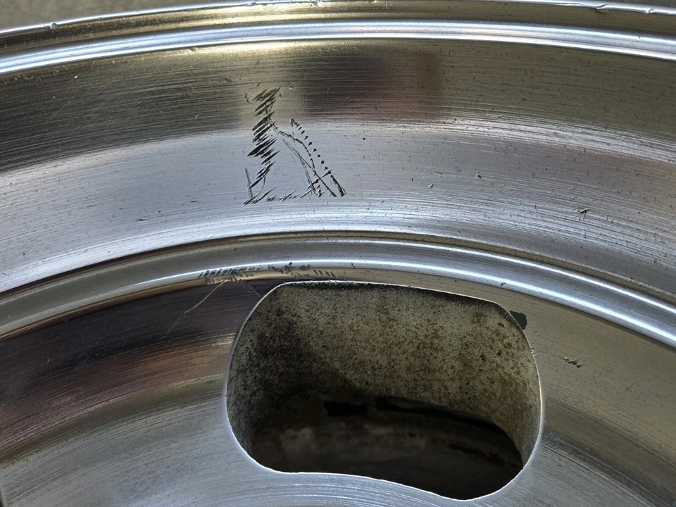 (4) Vintage Slot Wheels 16.5 x 9.75 8x6.5 Mag Superior Industries Pos-A ...