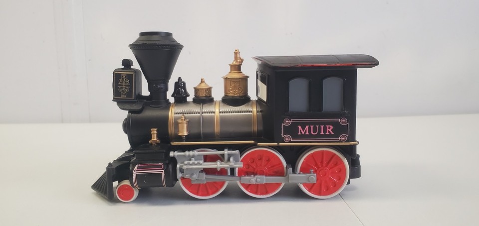 Disney Pixar Cars Planes Muir Train Engine Railroad Black Plastic ...