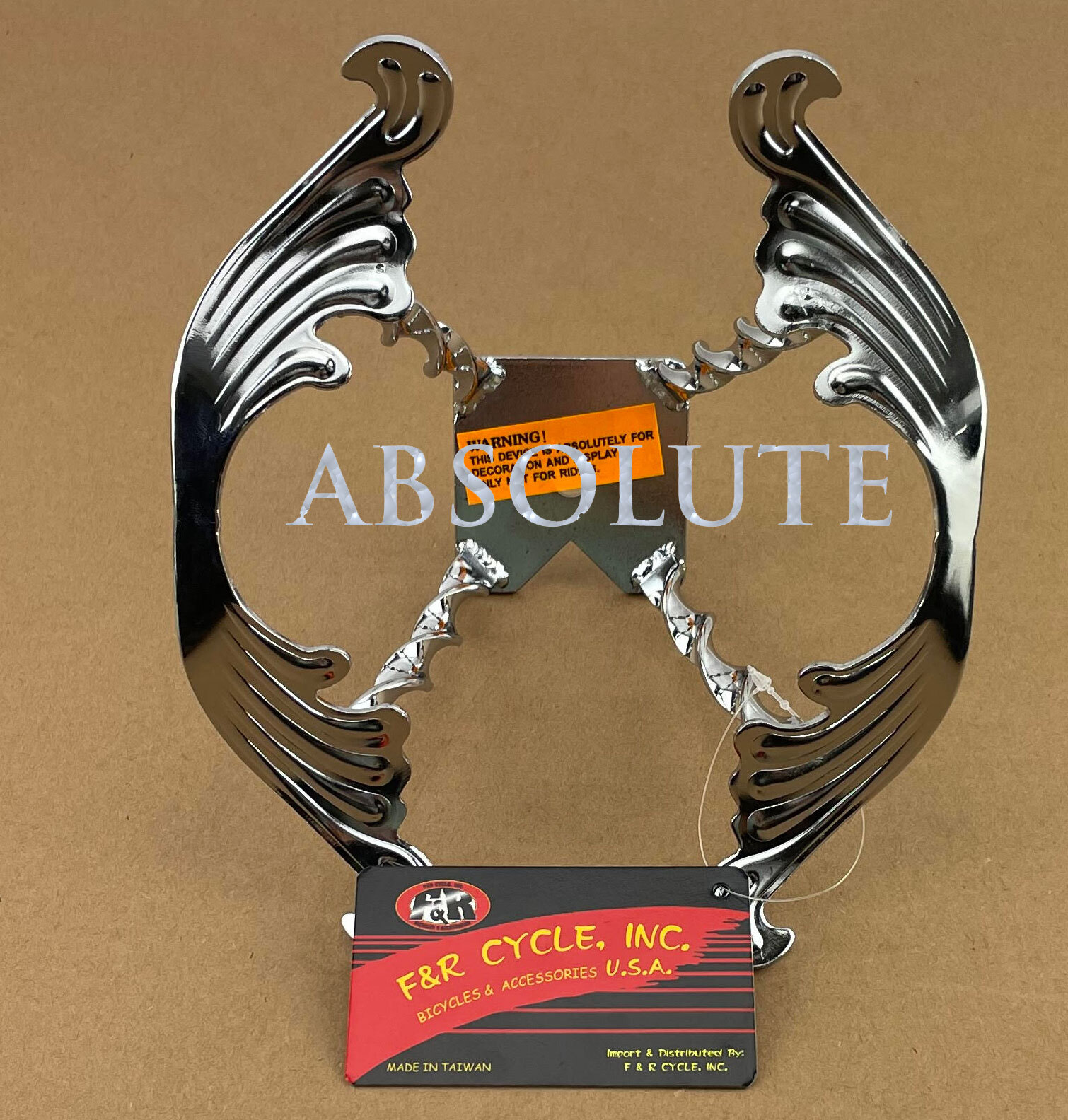 4" LONG VINTAGE LOWRIDER FLAT TWISTED STEEL 3D WING STEERING WHEEL IN ...