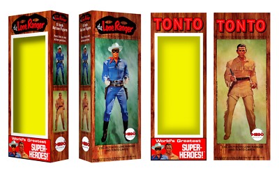 Lone Ranger/Tonto Mego custom box only choose character | eBay