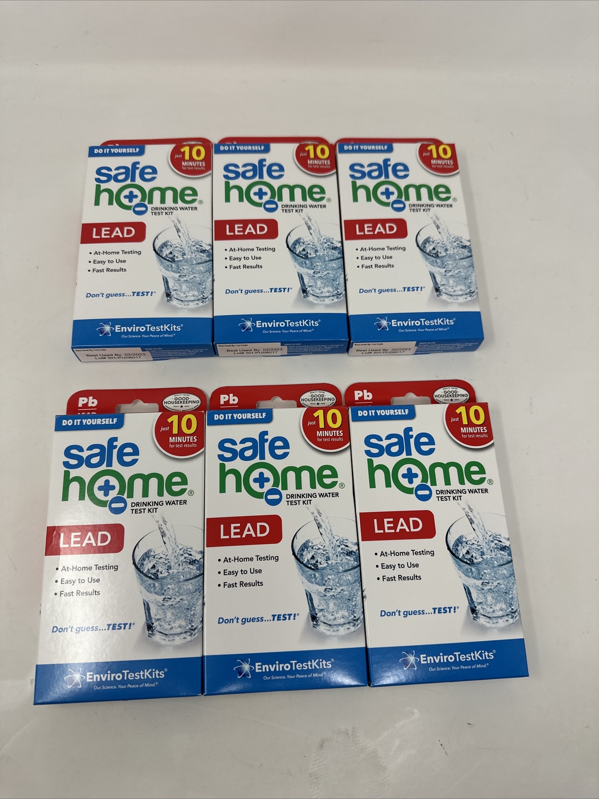 Lot of 6 - Safe Home DIY Do It Yourself Drinking Water Lead Test Kit | eBay