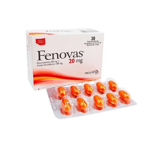 PROCAPS FENOVAS 20 mg box of 30 capsules new long expiry | eBay