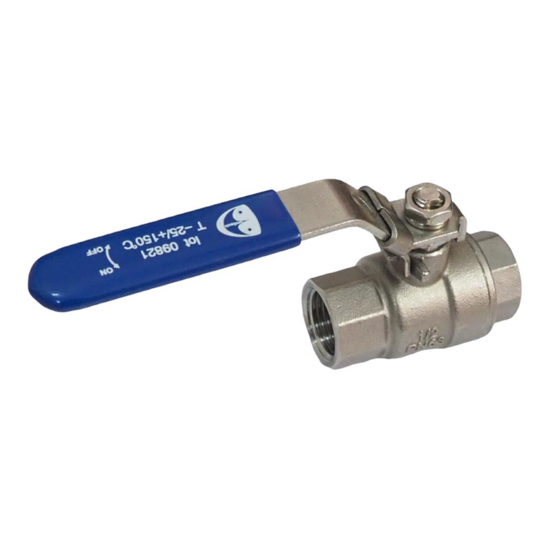 BALL VALVE Ø 1/2 FF STAINLESS STEEL FOR STEAM - 25 / + 150 ° C | eBay