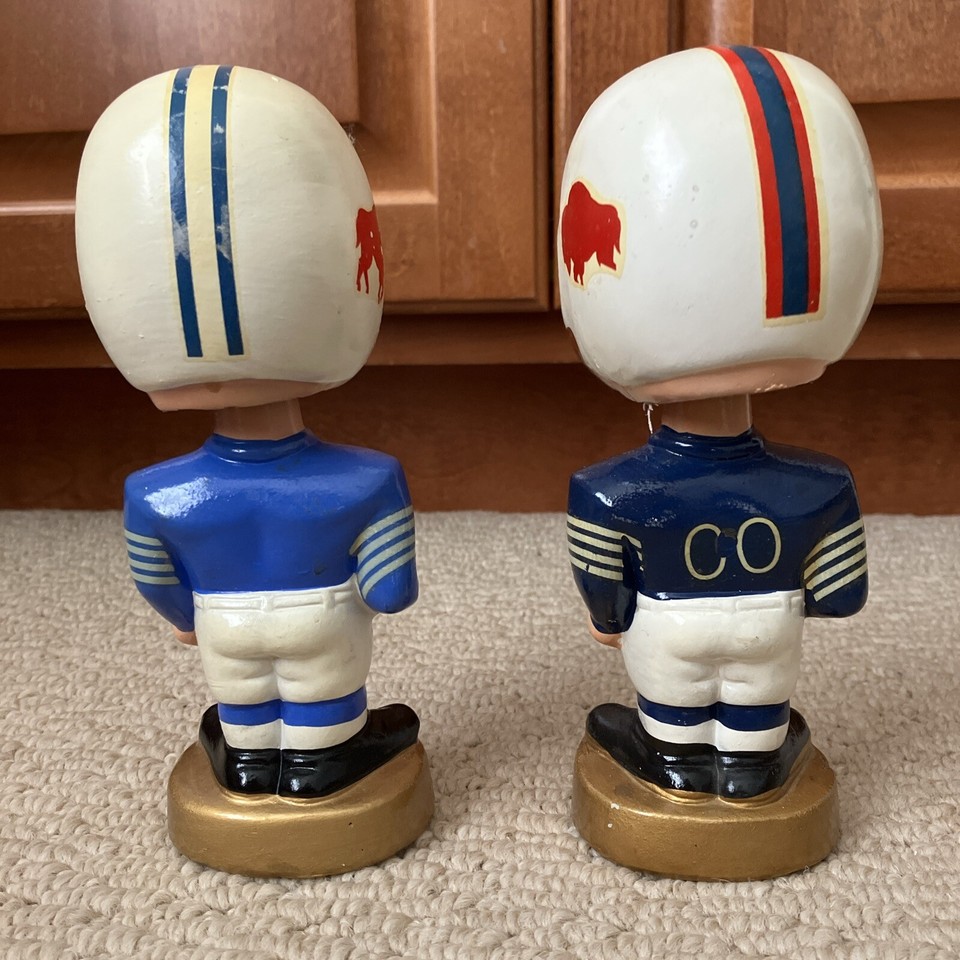 Buffalo Bills AFL Earpad Toes Up 1960 1965 Vintage Bobblehead NFL ...