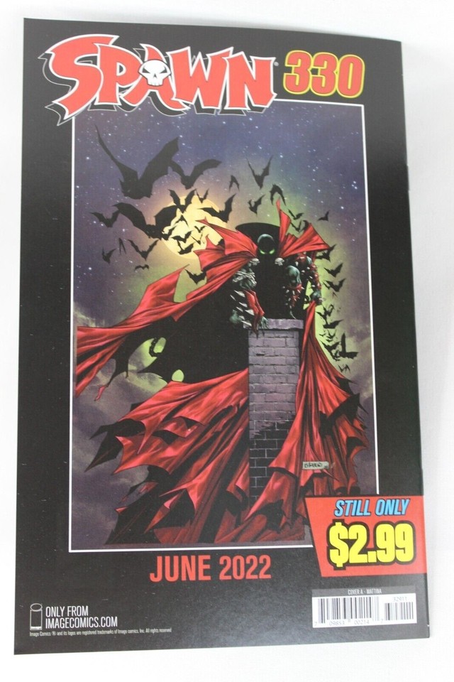 Spawn #329 Francesco Mattina Cover A Variant 2022 Image Comics VF- | eBay