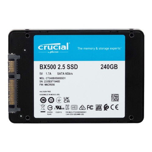 Crucial CT240BX500SSD1 240GB SATA 6Gb/S BX500 | eBay