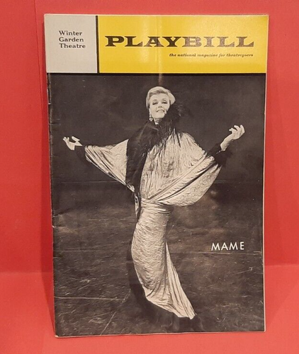 *MAME* - Winter Garden Theatre Playbill - 1968 - Angela Lansbury, Jane ...