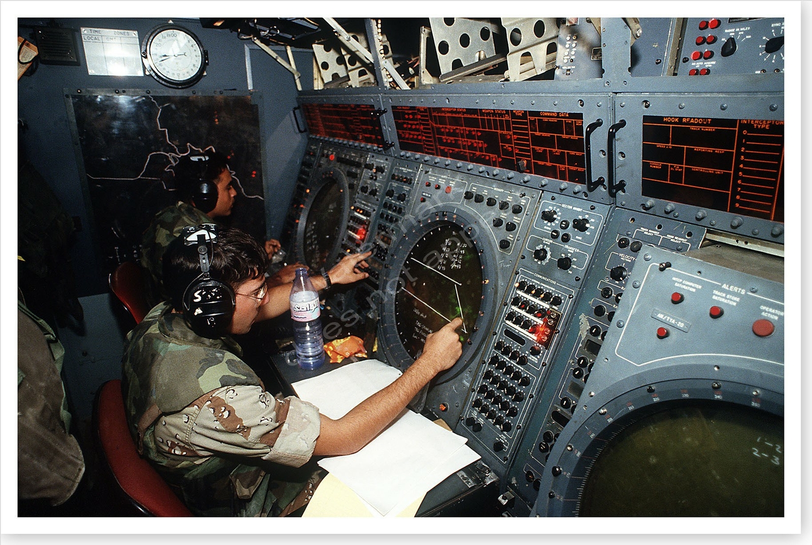 Marine Corps Tactical Air Operations Center Desert Shield 8 x 12 Photo ...