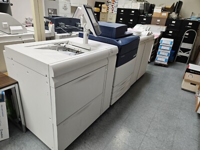 Xerox Versant 80 Color Printer Staple Booklet Maker Bustled Fiery High ...