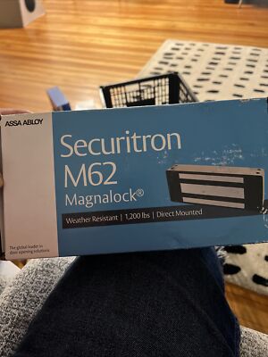 Securitron M62G Magnalock Electromagnetic Lock 12/24VDC, 1200lbs | eBay