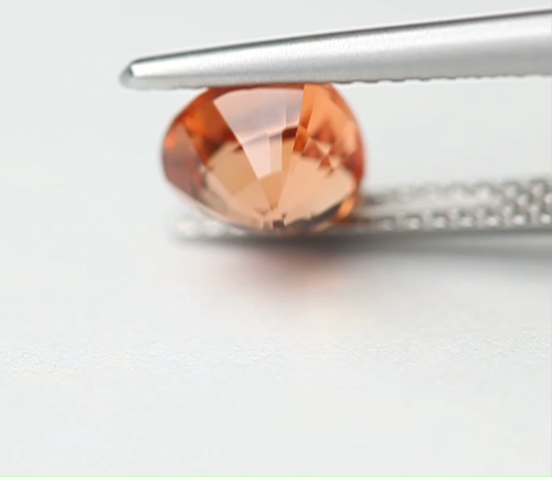 1.73ct 6.5x6.2mm Heart-Shape Natural Orange Spessartite Garnet | eBay