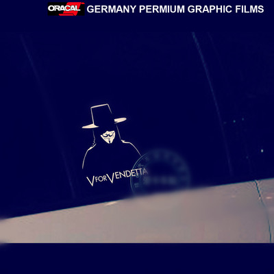 V for Vendetta Car Decal Vinyl Sticker #04 | eBay Australia