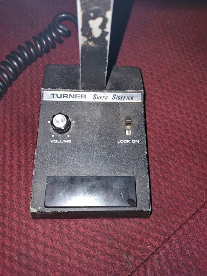 Turner Super Sidekick Desk Microphone 5 Pin Cobra Uniden | eBay
