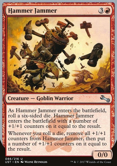 MTG Magic the Gathering Hammer Jammer (86/288) Unstable NM | eBay