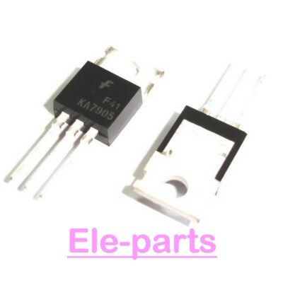 5 PCS KA7905 TO-220 KA 7905 3-Terminal 1A Negative Voltage Regulator ...