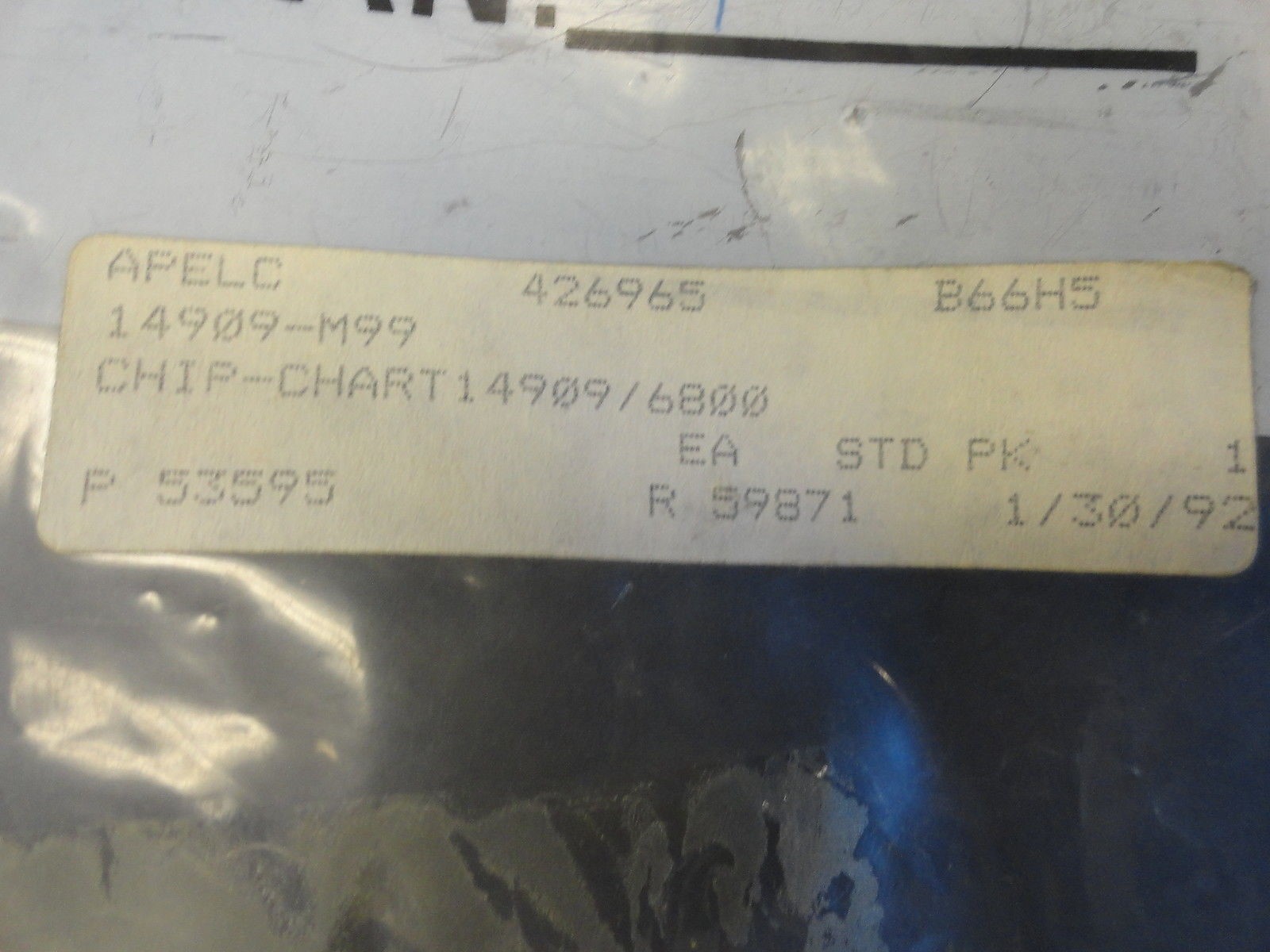 OSL CHART MEMORY CARD FOR APELCO DXL 6800 LORAN SEE M9001-14904 MARINE ...