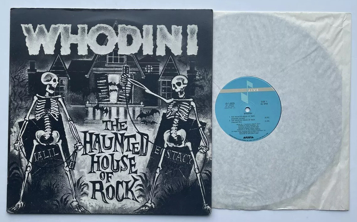 Whodini ‎The Haunted House Of Rock 1983 Hip-Hop Electro LP Record JD1 ...