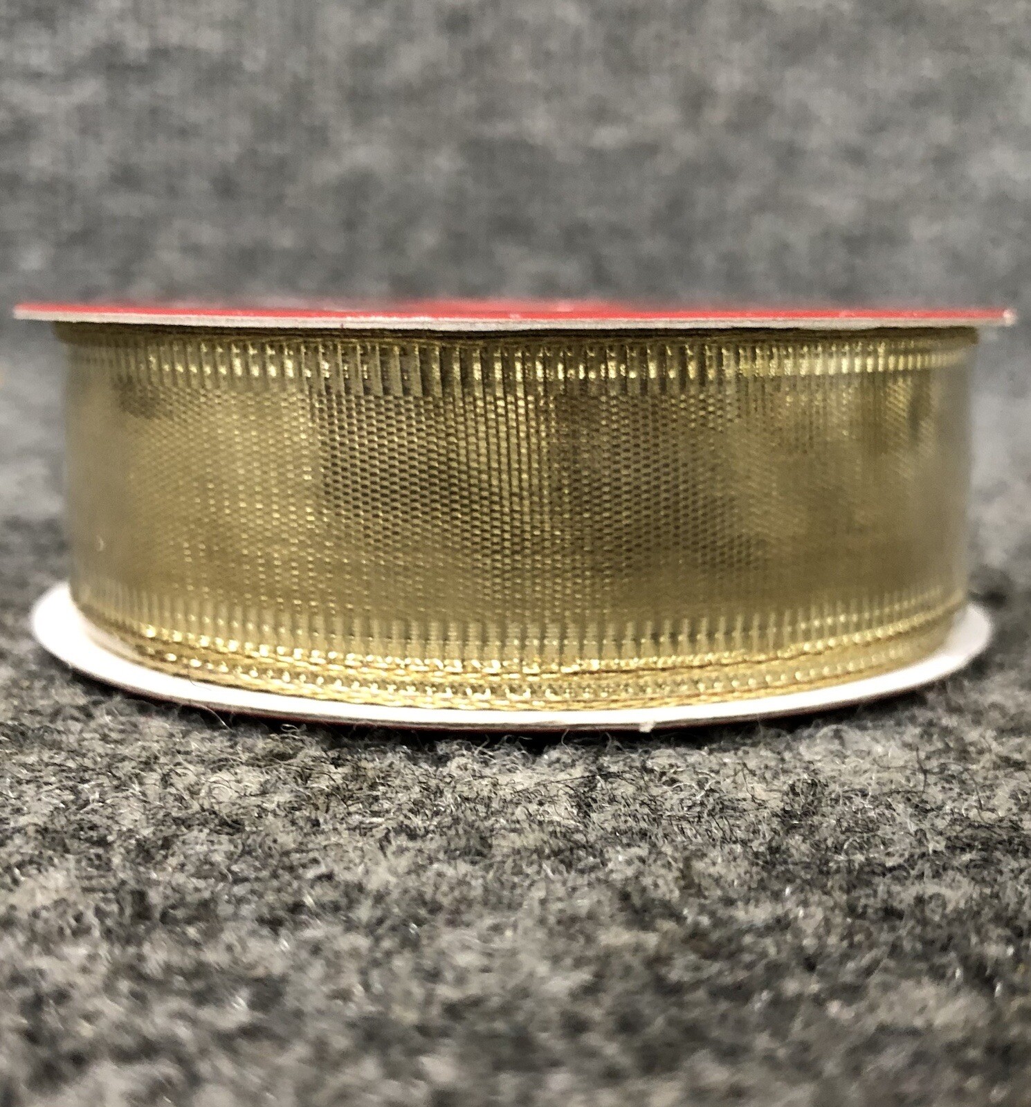 Lot Of 13 Vintage Gold Christmas Ribbons 3yds Each 3/8” - 7/8” & Two ...