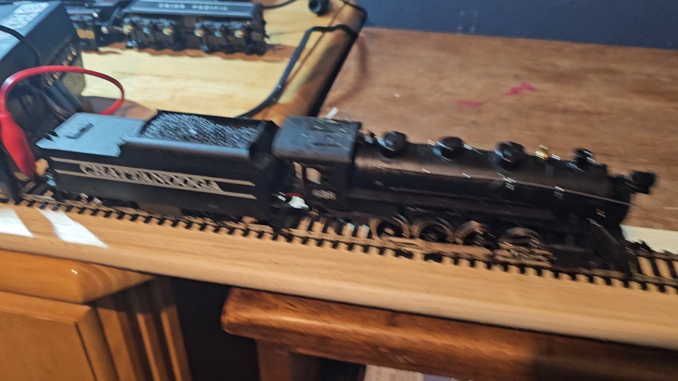 *READ TYCO HO SCALE #638 CHATTANOOGA 2-8-0 STEAM LOCOMOTIVE & TENDER ...