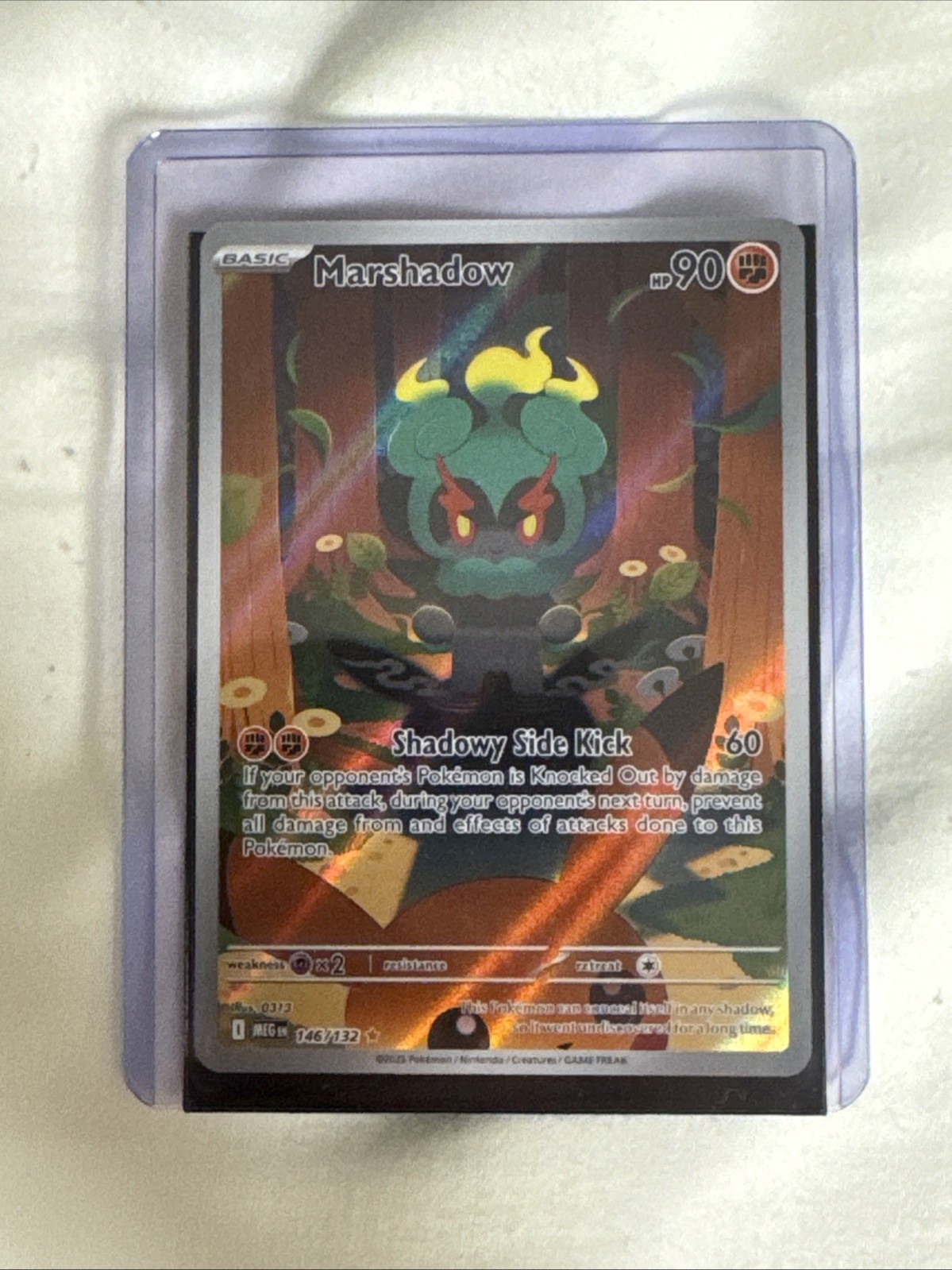Pokemon TCG Mega Evolution Marshadow 146/132 Illustration Rare | eBay