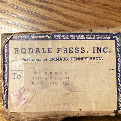 Rodale Press SOIL TEST KIT for POTASH PHOSPHORUS and NITROGEN VINTAGE ...