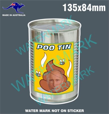 POOTIN POO TIN STICKER I STAND WITH UKRAINE | eBay Australia