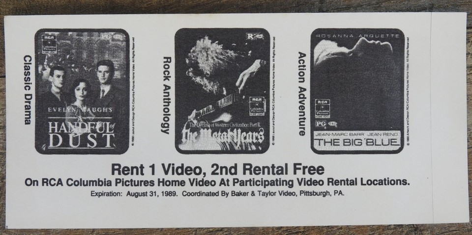 Vintage 1988 WDVE 102.5 Rock & Roll Pittsburgh Bumper Sticker | eBay