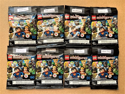 LEGO Minifigures - DC Super Heroes Series 71026 FACTORY SEALED 8-Pack ...