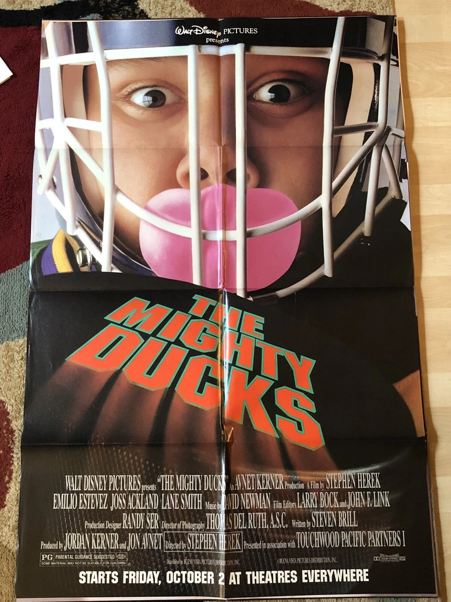 The Mighty Ducks Movie Poster