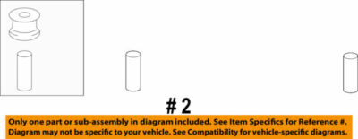 52203-60100 Toyota Cushion sub-assy, cab mounting, no.2 5220360100, New ...