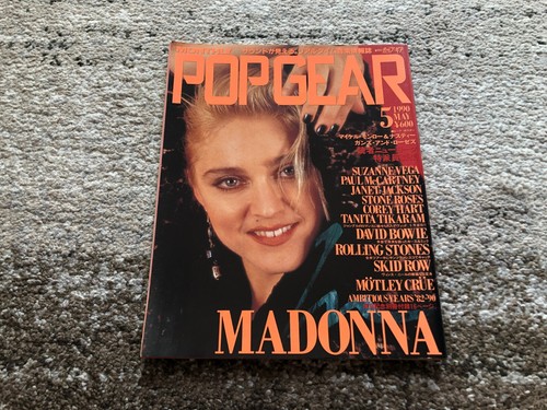 Magazine Popgear 1990 May : Madonna | eBay
