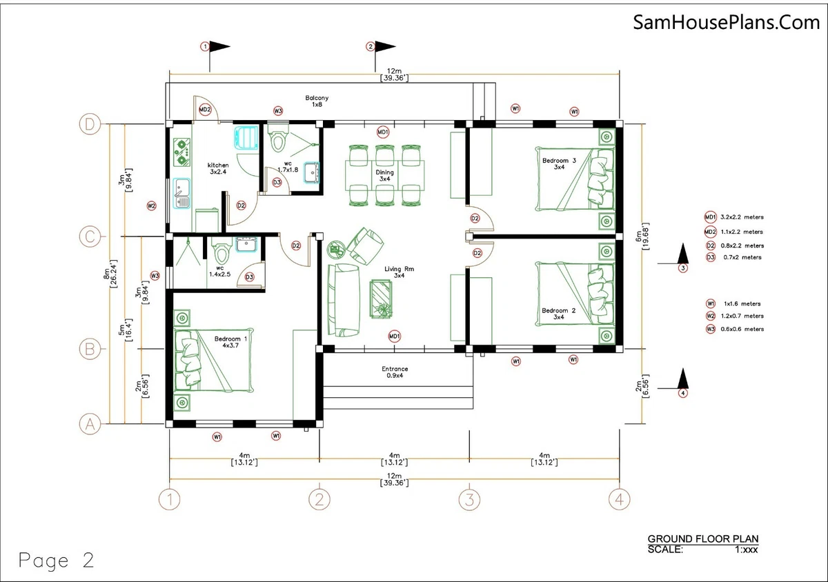 Inside House Blueprints