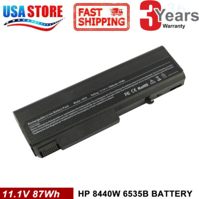 NEW Battery for HP Elitebook 8440P 8440W ProBook 6450B 6455B 6540B ...