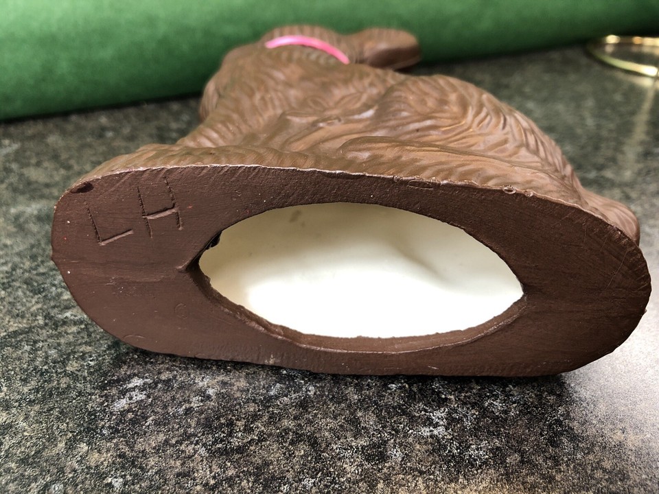 8 1/2" Tall Ceramic Easter Rabbit Figurine (Made to Look Like Milk ...
