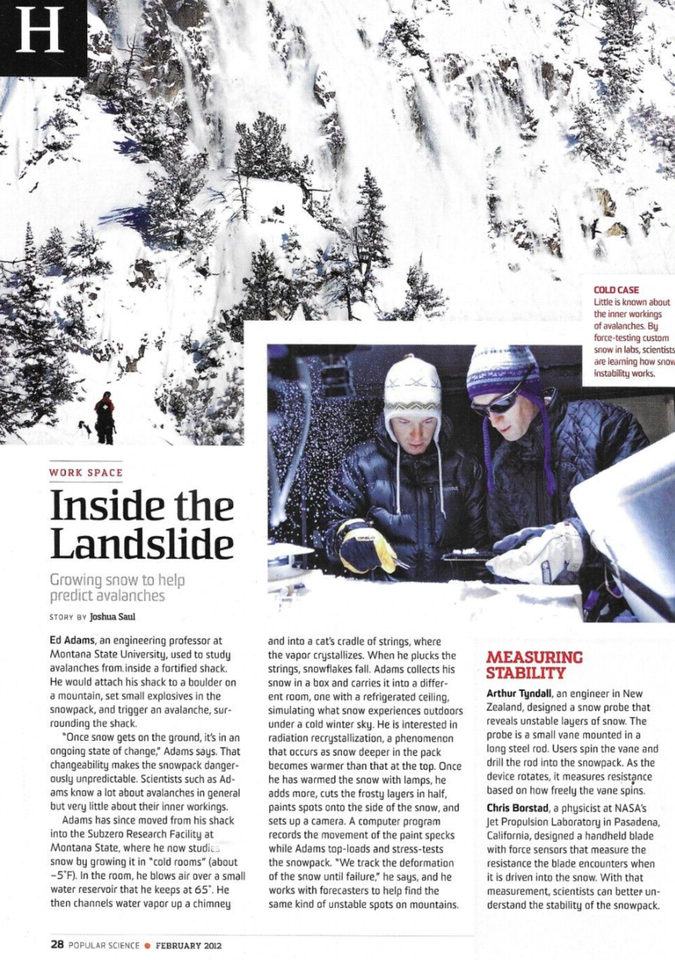 Popular Science Magazine Future of Fun Global Warming Extreme Sports ...