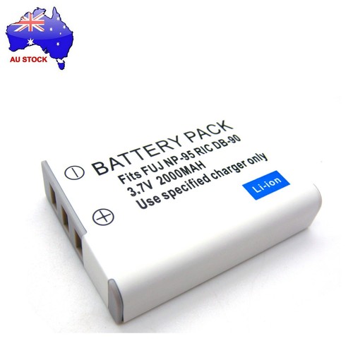 AUS NP95 NP-95 Battery For Fujifilm FinePix X100S X100LE X100T X-S1 XF ...