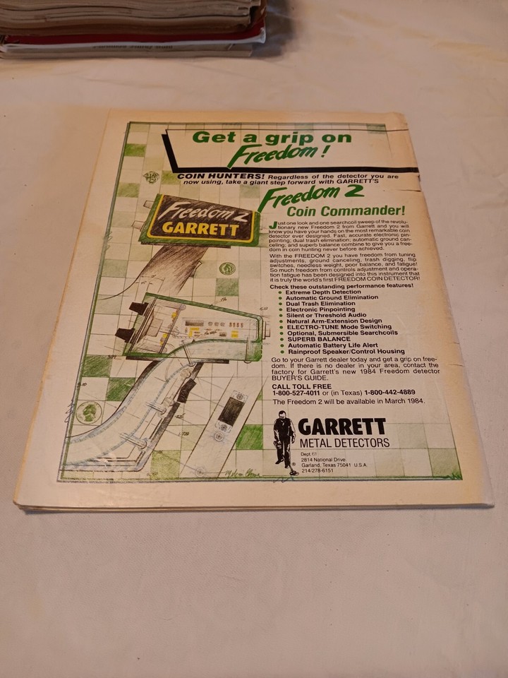 Lost Treasure Magazine April 1984 Metal Detecting Exploding Bullets ...